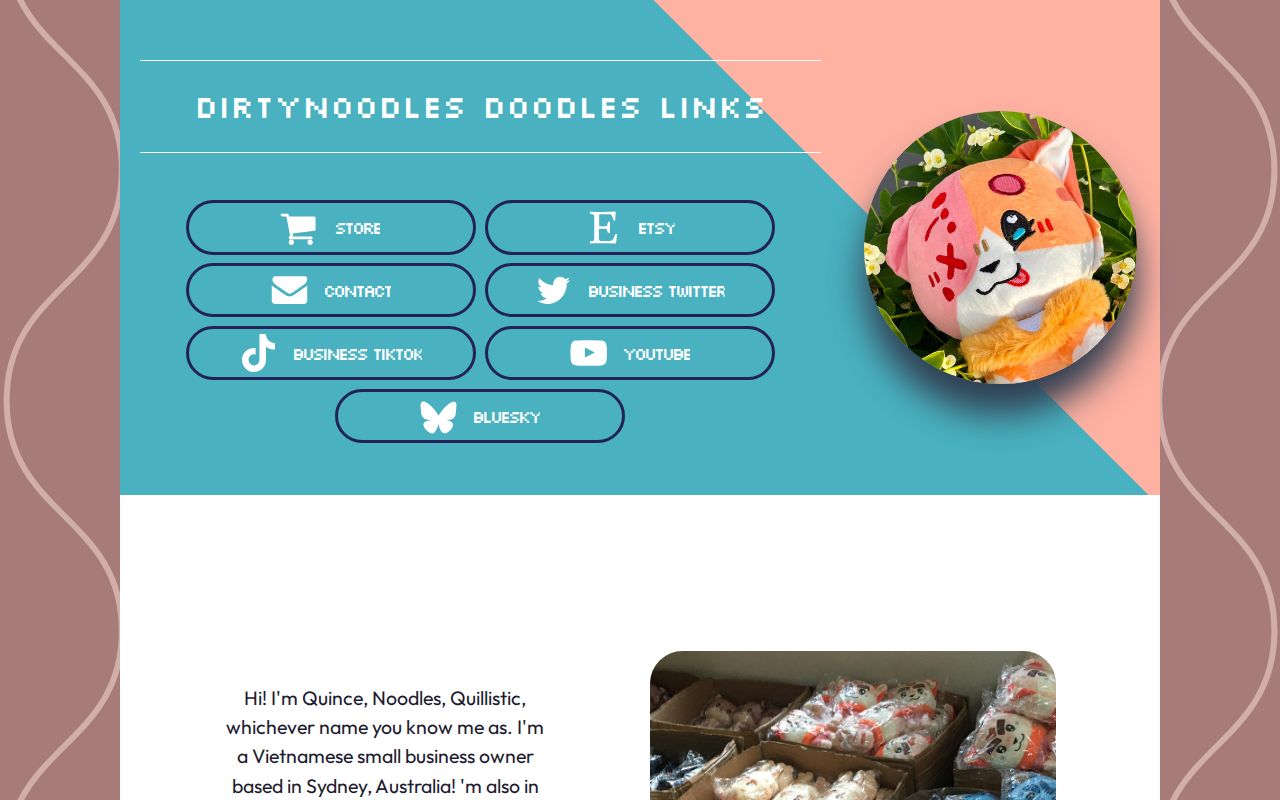 DIRTYNOODLES/QUILLISTIC LINKS